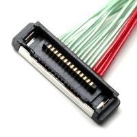 China 20380-R20T-06 20-Pin Micro-Coax Internal Connector Cable Assembly for sale