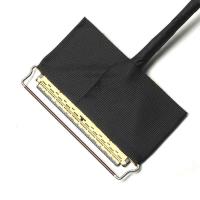 China Custom 20453 50Pin to 30Pin Micro Coax Display Cable Assembly for LCD Driver Boards for sale