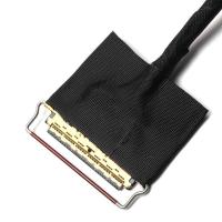 China Custom 20453 50Pin to 30Pin Micro Coax Display Cable Assembly for LCD Driver Boards for sale