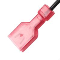 China Custom 6.3mm Fully Insulated Female Terminal Wire Harness with Tinned Wire Leads for sale