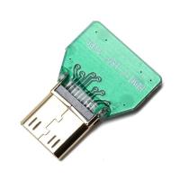 China Custom Micro HDMI to Mini HDMI Micro Coax Cable Assembly for Embedded Display Systems for sale