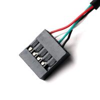 China Custom 4 Pin USB Signal Cable Assembly for Industrial LED Control Boards for sale