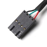 China Custom 4 Pin USB Signal Cable Assembly for Industrial LED Control Boards for sale