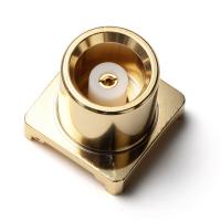 China Custom Gold Plated PCB Mount RF Test Connector for Wireless Communication Systems for sale