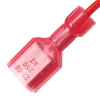 China Molex Nano-Fit 4 Pin Power Harness with Ferrite Core and Fully Insulated Quick Disconnect Terminals for sale