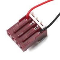 China 4 Pin Nano-Fit to MTA156 Power Supply Cable Assembly 15V AWG22 Custom Wire Harness for sale