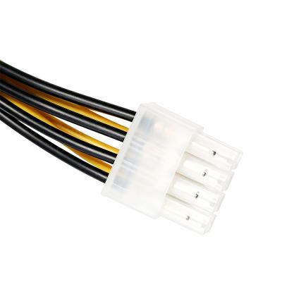China Custom 12V ATX Power Cable Assembly 39012085 39000038 8 Position Connector for sale