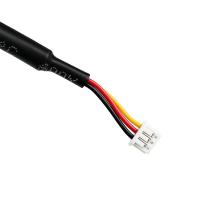 China Custom FS-A8S Receiver Cable Assembly 3 Pin Twisted Wire Harness 100mm for sale