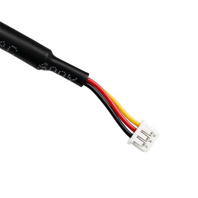 China Custom FS-A8S Receiver Cable Assembly 3 Pin Twisted Wire Harness 100mm for sale