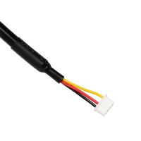 China Custom FS-A8S Receiver Cable Assembly 3 Pin Twisted Wire Harness 100mm for sale