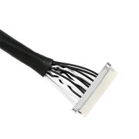 China Custom 28AWG PVDF LVDS Cable Assembly with 1.0mm Pitch Connector for Display for sale