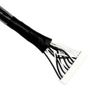 China Custom 28AWG PVDF LVDS Cable Assembly with 1.0mm Pitch Connector for Display for sale