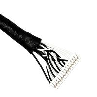 China Custom 28AWG PVDF LVDS Cable Assembly with 1.0mm Pitch Connector for Display for sale