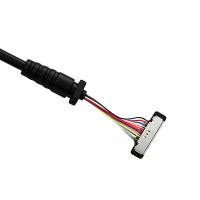 China 20373-R14T-06 14C Ultra Fine Micro Coaxial Cable Assembly, 50Ω Custom 150mm for sale