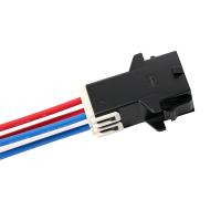 China 105411-1104 4 Circuit Custom Power Cable Assembly with UL1180 PTFE 16AWG Wire for sale