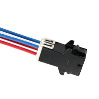 China 105411-1104 4 Circuit Custom Power Cable Assembly with UL1180 PTFE 16AWG Wire for sale