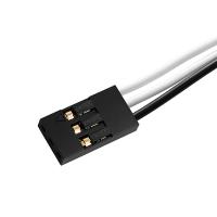 China Custom 150mm 3 Wire Light Bar Cable Assembly with 3 Pin Connectors for Displays for sale