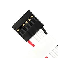 China 50mm 6-Wire Wire Harness with HX25402-6Y Connectors Custom UL1007 24AWG for sale