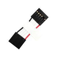 China 50mm 6-Wire Wire Harness with HX25402-6Y Connectors Custom UL1007 24AWG for sale