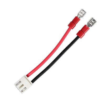 China Custom VHR-3N 3 Pin Power Cable Assembly 18AWG UL1015 187 Faston Harness for sale