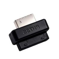 China USB 3.0 19 Pin to Vertical USB Type E Front Panel Adapter Molded One Piece Construction for sale