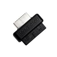 China USB 3.0 19 Pin to Vertical USB Type E Front Panel Adapter Molded One Piece Construction for sale
