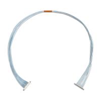 China LVDS Display Cable 20496-026T-40 26P Micro Coaxial Cable with -40℃ to +85℃ Temperature Range and 5 Gbps USB 3.1 Support for sale
