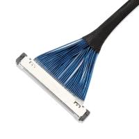 China 0.4mm Pitch Micro Coaxial Cable Assembly 40 Pin eDP LVDS HDMI 8.1Gbps High-Speed Data Transmission for sale