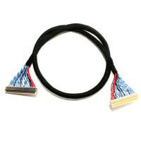 China df19 Lvds Cable Assembly , 30pin Lvds Wire Harness lvds display connector for sale