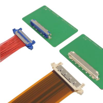 China JST FWG 31P-FWG-Z-1 0.5mm Pitch 31-Pin Wire-to-Board LVDS Display Connector with 50V Rating for sale