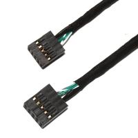 China MOLEX 22-55-2101 Cable Assembly for Dual USB Apple PCB with 2.54mm Pitch and 10-Position Header for sale
