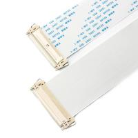 China FI-X30HL 30-Pin LVDS FFC FPC Cable for LCD Monitor Screen - 0.4mm/0.5mm/0.8mm Pitch Options for sale