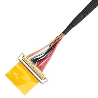 China 36AWG Lvds Cable Assembly I  20453-240t-01 To 20453-240t-01 40P 0.4mm Pitch for sale