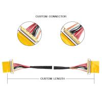 China 36AWG Lvds Cable Assembly I  20453-240t-01 To 20453-240t-01 40P 0.4mm Pitch for sale