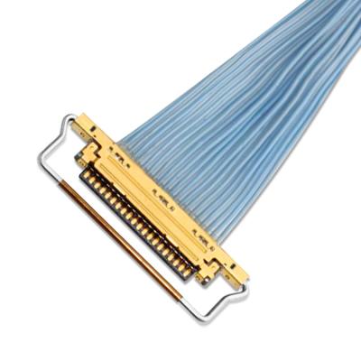 China SGC LVDS eDP Micro Coaxial Cable Assembly 20-Pin 0.4mm Pitch with 7GHz Bandwidth for Tablet and Notebook Applications for sale