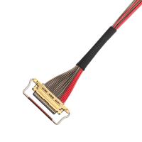 China UL EDP LVDS Coaxial Cable 0.4mm Pitch 20633-220T-01S 20 Pin Custom length for sale