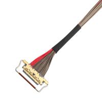 China UL EDP LVDS Coaxial Cable 0.4mm Pitch 20633-220T-01S 20 Pin Custom length for sale