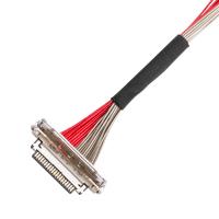 China 20 Pin Lvds Coaxial Cable 220mm 0.4mm Pitch 20679-020T-01 for sale