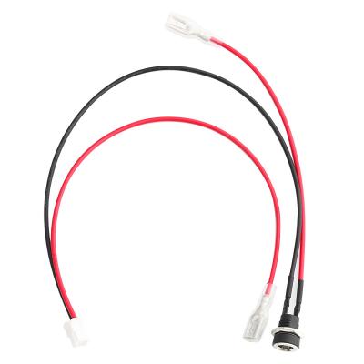 China HSG XAP-02V-S Custom Wire Harness 2.5 PITCH To DC PLUG For Power DC 3.6 Round Cable for sale