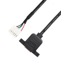 China Male And Female Together Cable Assembly JST 3.5mm SM02B-BHSS-1-TB BHSR-02VS-1 for sale