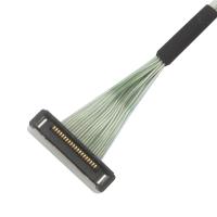China 0.4mm Pitch 20380-R20T-06 Micro Coaxial Cable lvds connector cable 20P 0.4mm pitch for sale