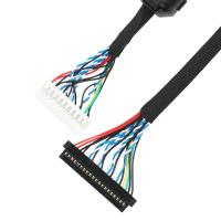 China LVDS EDP cable assembly JST PHDR-20V to JAE FI-S20S lvds connector cable for sale