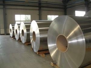 China AL Foil Hydrophilic Aluminium Foil Manufacturing Process for Heat And Acoustic Insulation for sale
