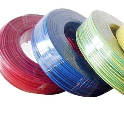 China 1.5 mm 2.5 mm PVC Coated Copper Core Electrical Wire with PVC Coating and ASTM Standard for sale