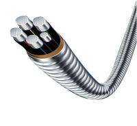 China AWG 350 interlock aluminum armor AC90 cable for sale