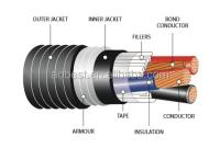 China High Voltage PVC Jacket TECK 90 Cable 3core AWG 12 for Needs for sale