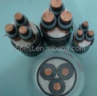 China HV 12/20KV 66KV 110KV 35mm2 to 800mm2 XLPE Armoured 33kv cable for sale