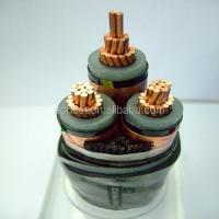 China HV 12/20KV 66KV 110KV 35mm2 to 800mm2 XLPE Armoured 33kv cable for sale