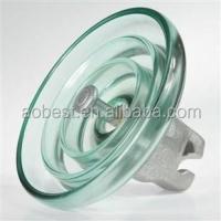 China LXP-120 toughened glass disc suspension insulator for sale