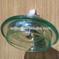 China LOW VOLTAGE 2022 Medium Voltage Toughened Glass Insulator LXP-40 Rated Voltage 10-35 KV for sale